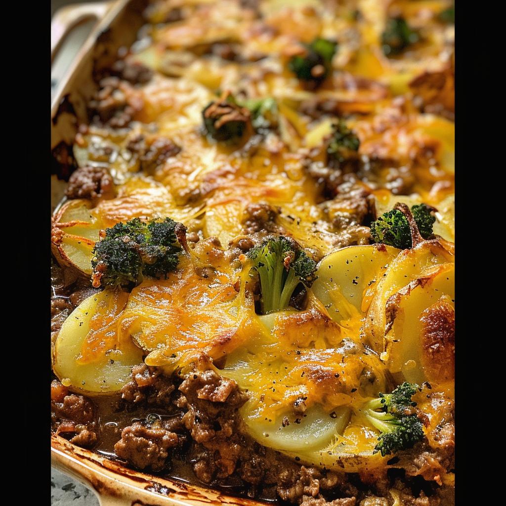 Incredible 4-Ingredient Ground Beef Potato Casserole Everyone Loves