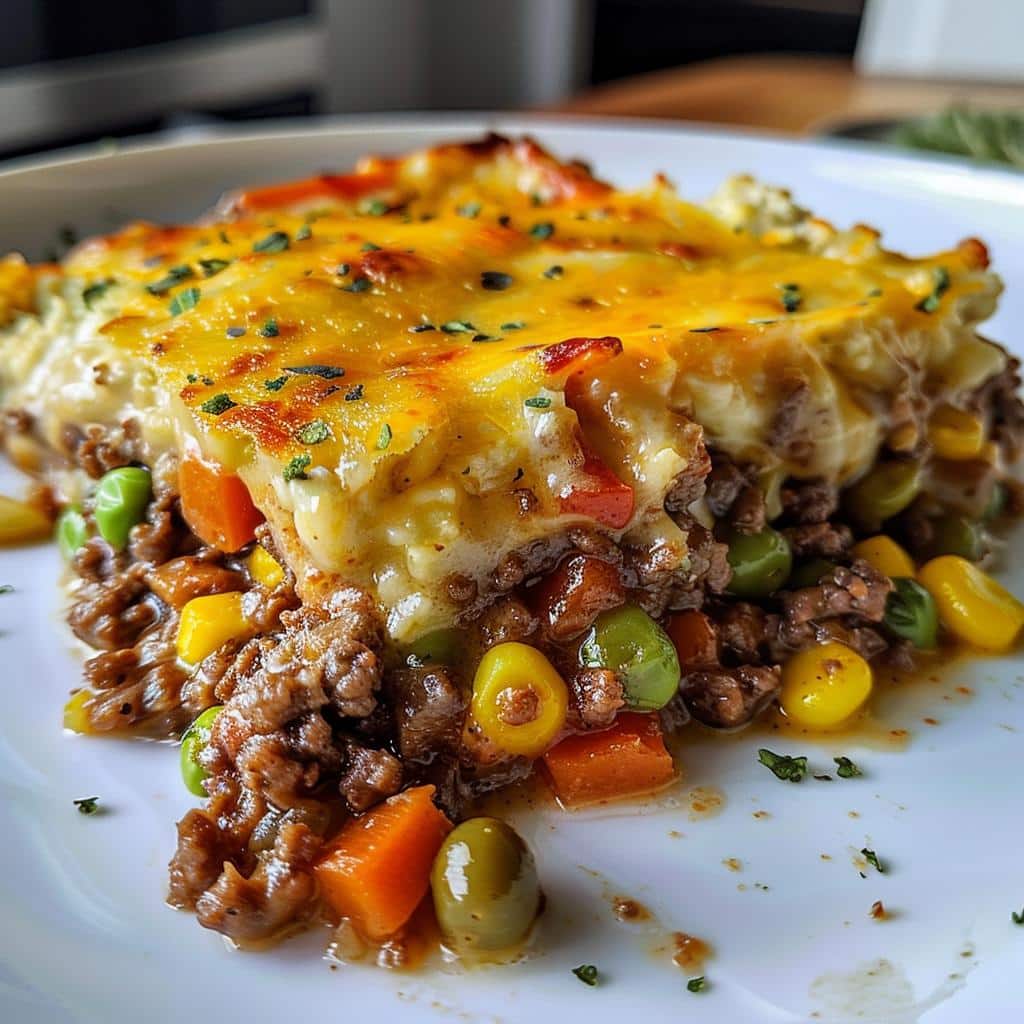 40-Minute Ground Beef & Veggie Bake Your Family Will Devour