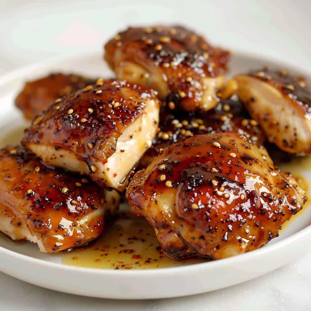 5-Star Maple Mustard Glazed Chicken Recipe - Irresistible!