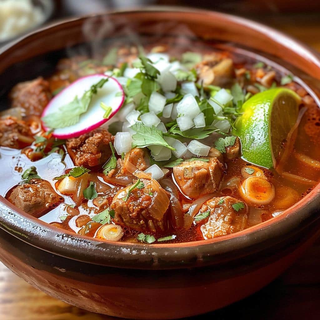 Hearty Pozole Rojo Authentic Mexican Stew in Just 2 Hours