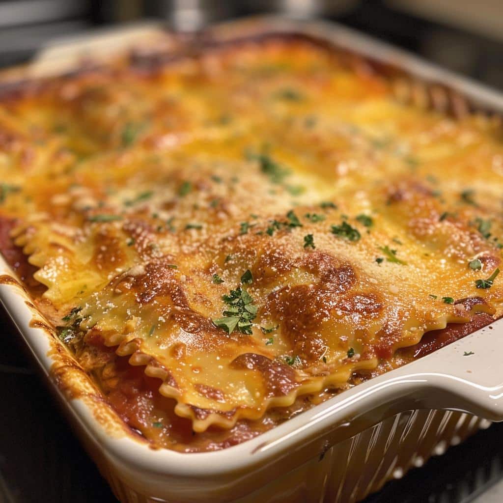 "3-Cheese Ravioli Bake - The Ultimate Comfort Dish"