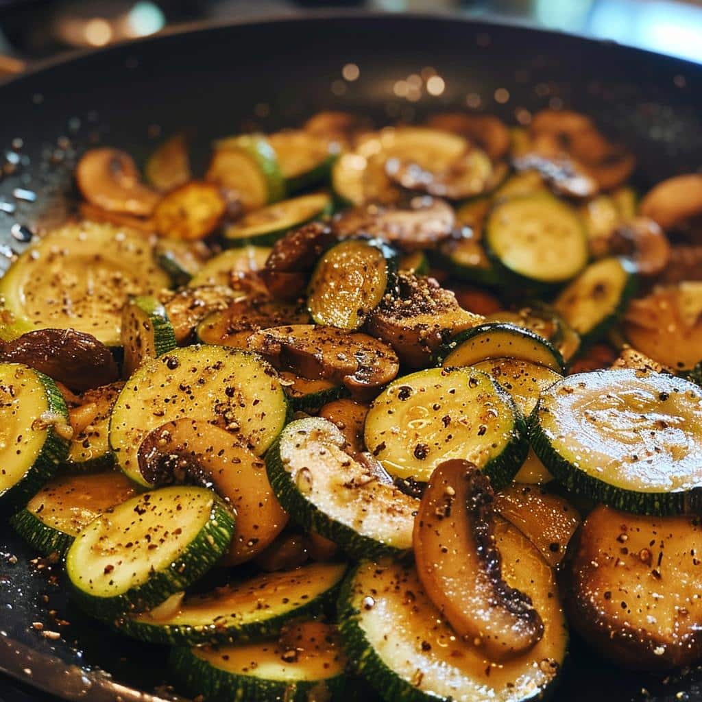12-Minute Sautéed Zucchini and Mushrooms Recipe — Insanely Easy