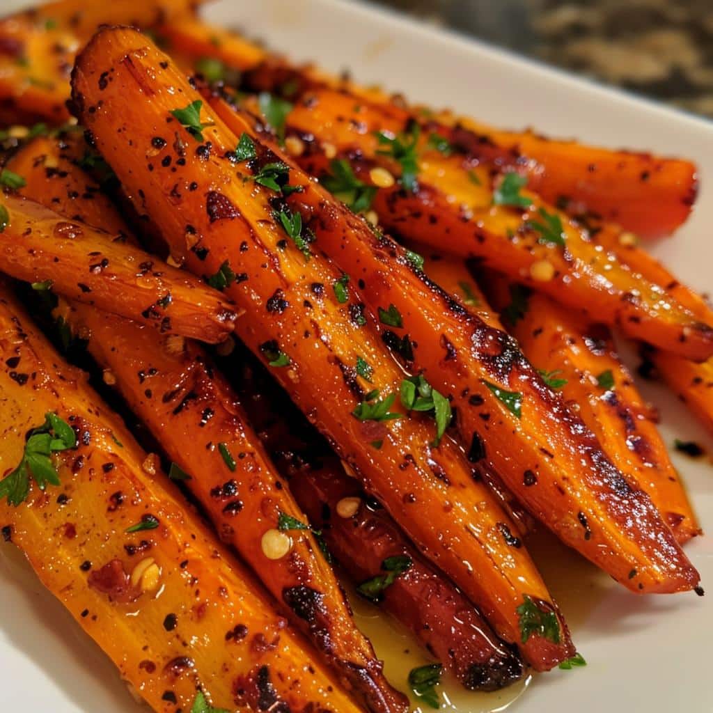 Spicy-Sweet Roasted Honey Carrots: 30-Minute Magic Side Dish