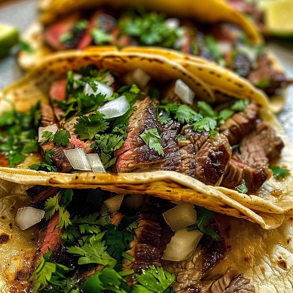 20-Minute Steak Tacos with Lime & Cilantro - Irresistible Flavor!