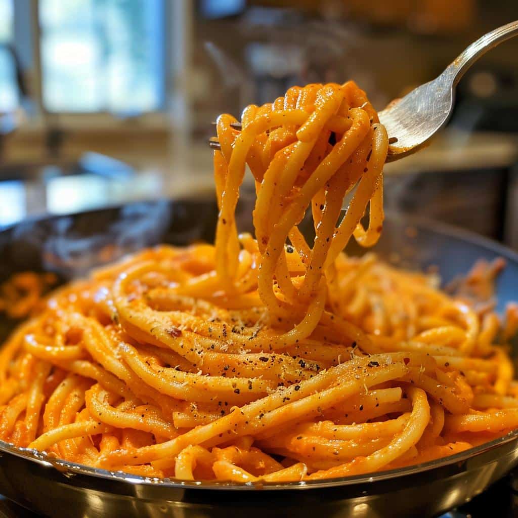 30-Minute Sweet Potato Pasta Sauce That's Shockingly Velvety