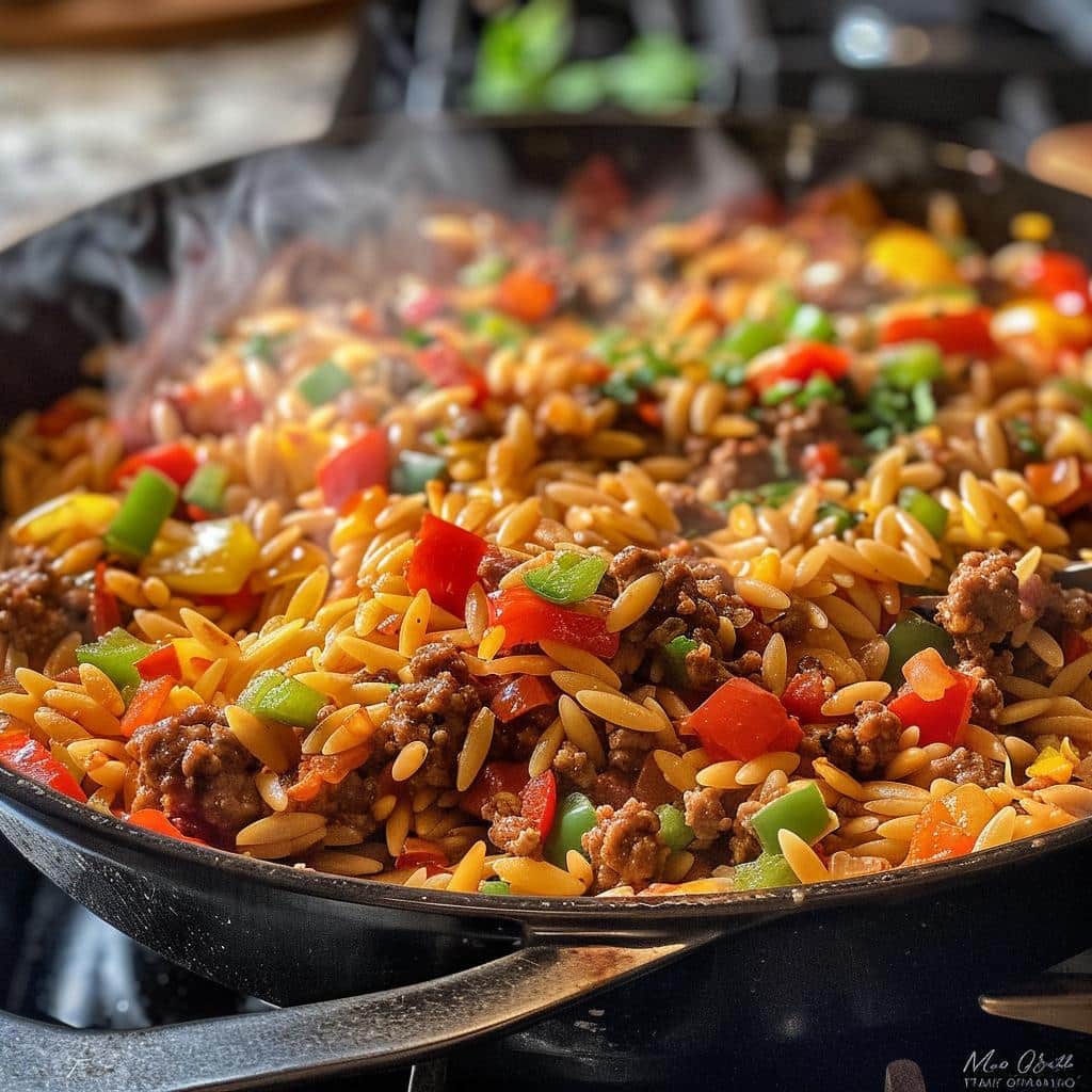 30-Minute Taco Orzo Skillet Dinner to Wow Your Family