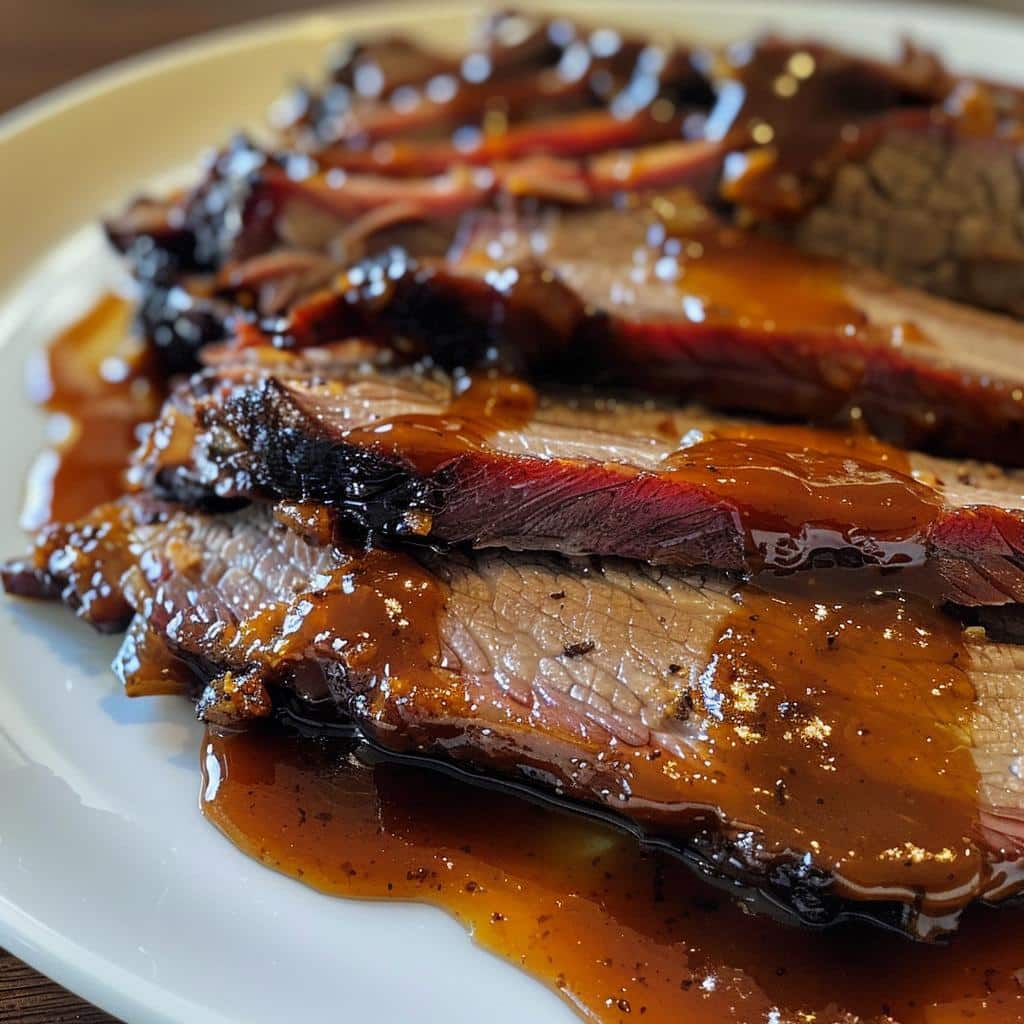 Irresistible 4-Hour Tender Brisket with Homemade Barbecue Sauce