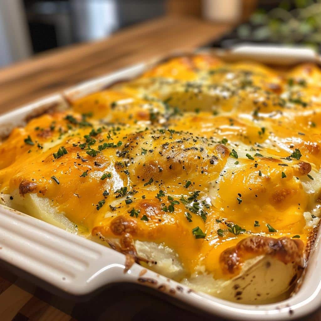 Irresistible Cheesy Potatoes: 40-Minute Comfort Food Perfection