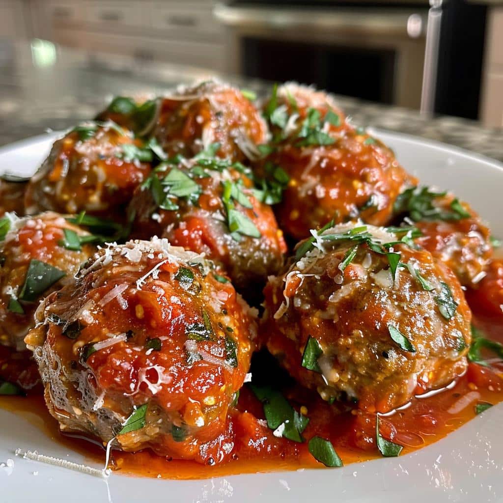 "Juicy Crockpot Meatballs: 3 Steps to Tender Perfection" OR "Dreamy ...