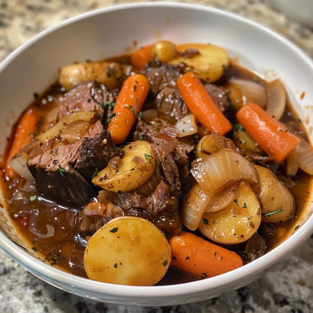 Hearty 3-Ingredient Slow Cooker Dinner That Melts in Your Mouth