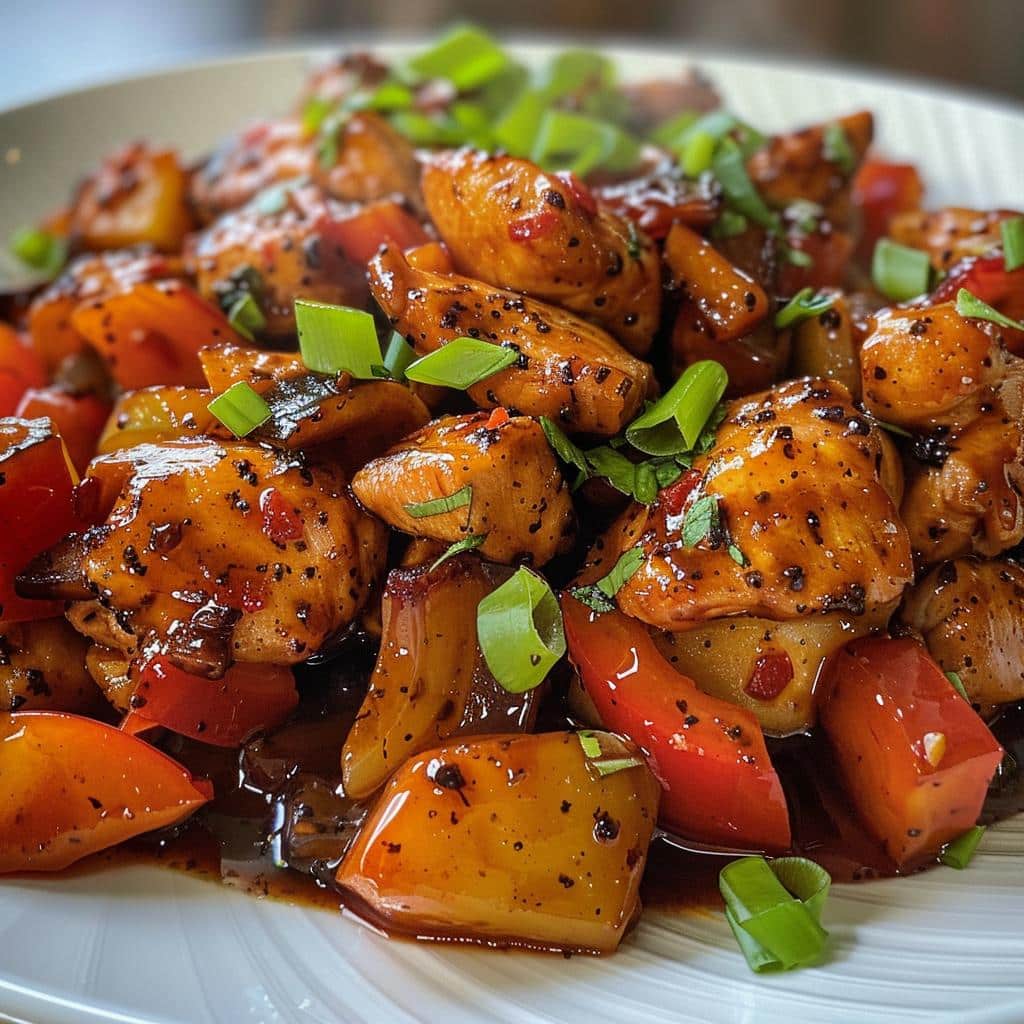 30-Minute Black Pepper Chicken Recipe for Bold Flavor Lovers