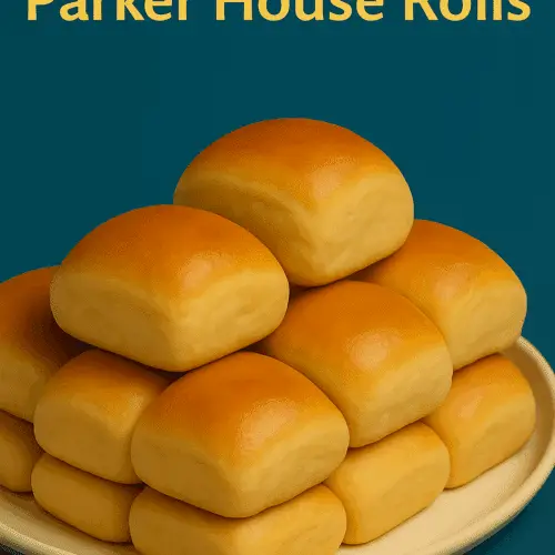 Homemade Parker House Rolls – Buttery, Golden, and Fluffy