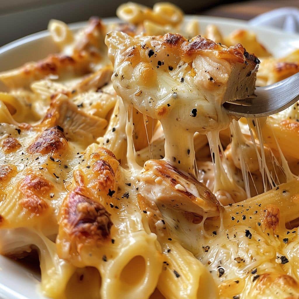 Cheesy Chicken Pasta in 25 Minutes - Pure Comfort Magic
