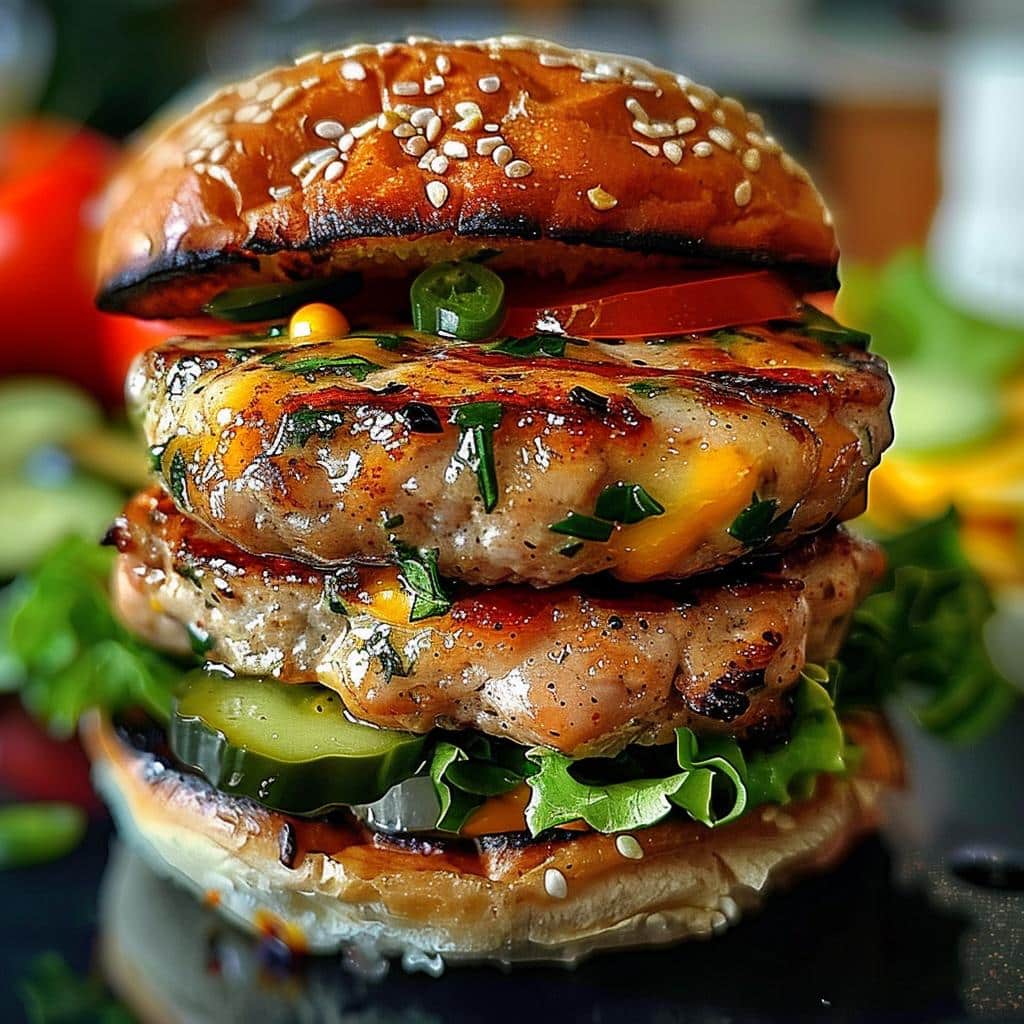 Juicy Chicken Burgers in Just 22 Minutes – Unbeatable Flavor