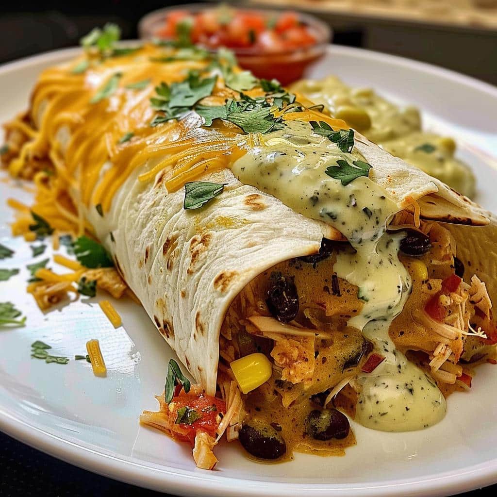 25-Minute Perfect Chicken Burritos Your Family Craves