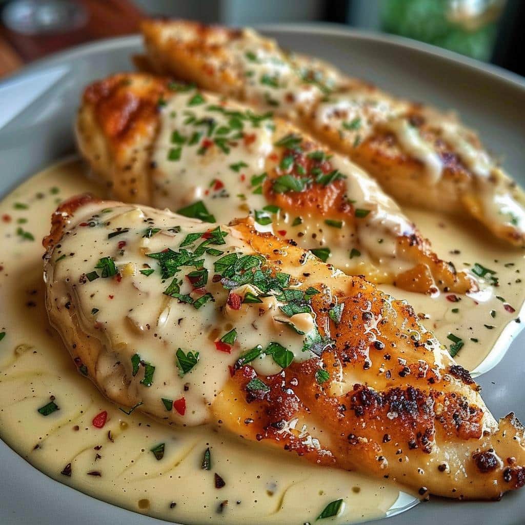 Creamy Garlic Chicken in Just 30 Minutes – Irresistible Comfort