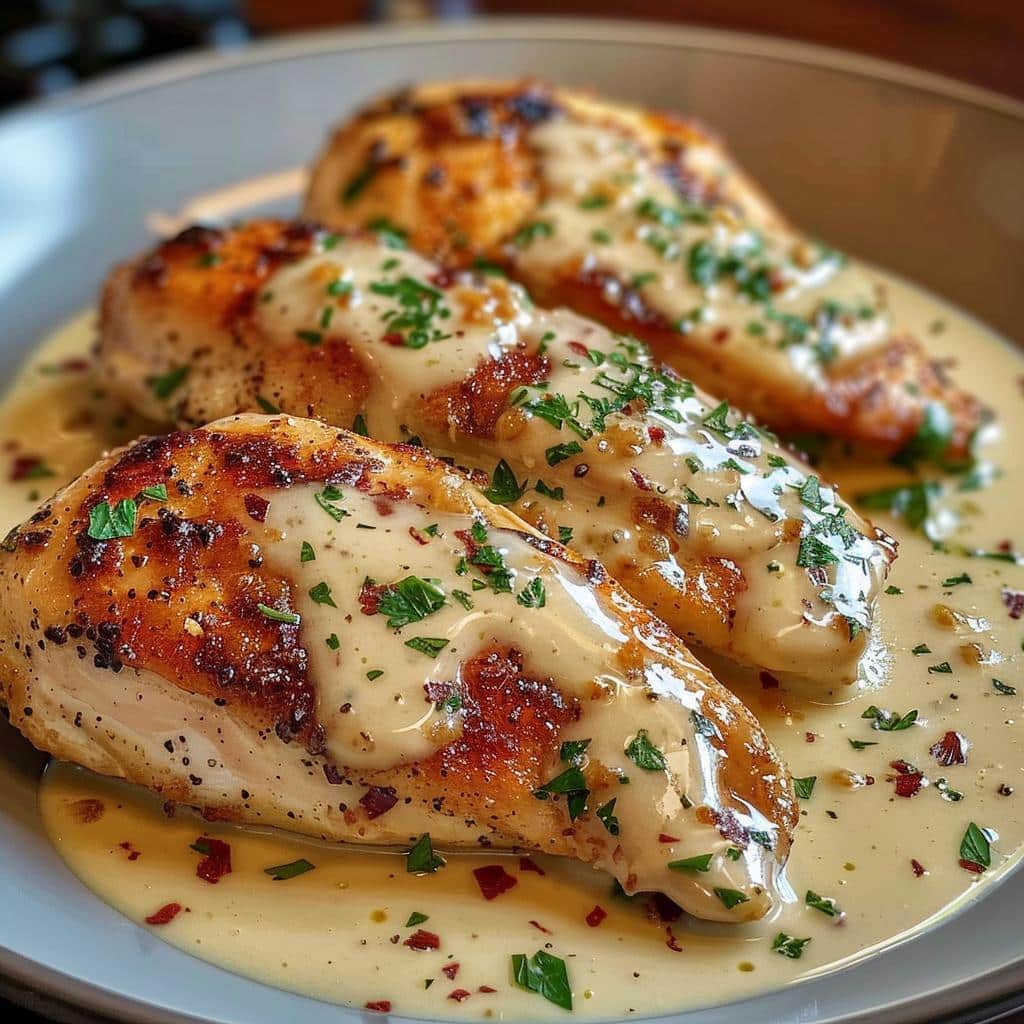 Creamy Garlic Chicken in Just 30 Minutes – Irresistible Comfort