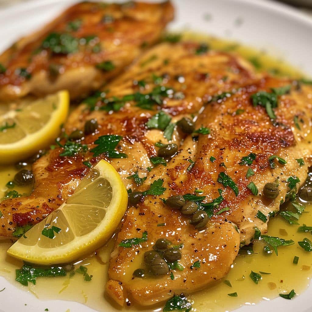 25-Minute Chicken Piccata with Lemon and Capers - Irresistible Flavor!