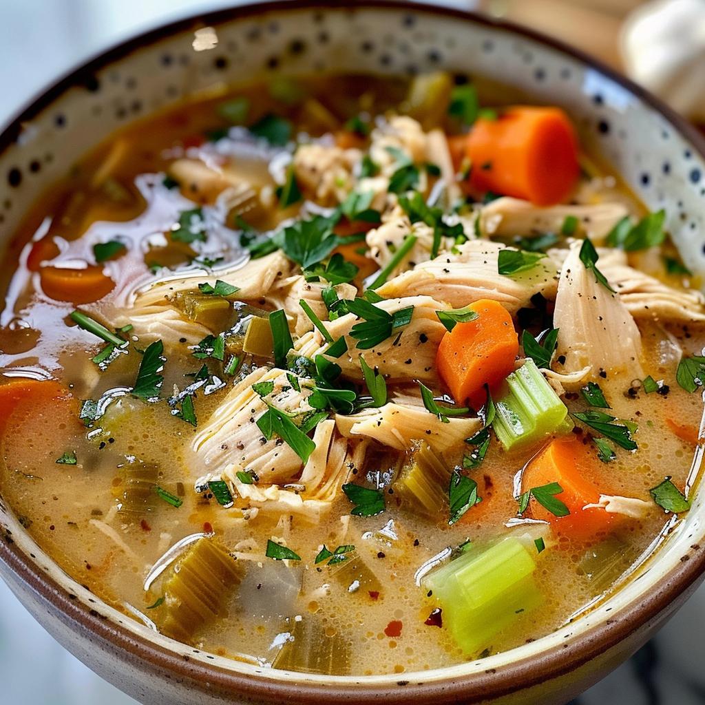 Hearty 5-Ingredient Chicken Soup That Soothes the Soul