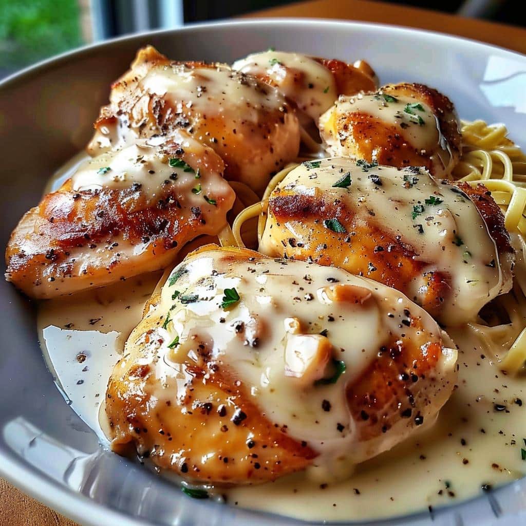 Amazing 25-Minute Creamy Parmesan Chicken Dinner Fix