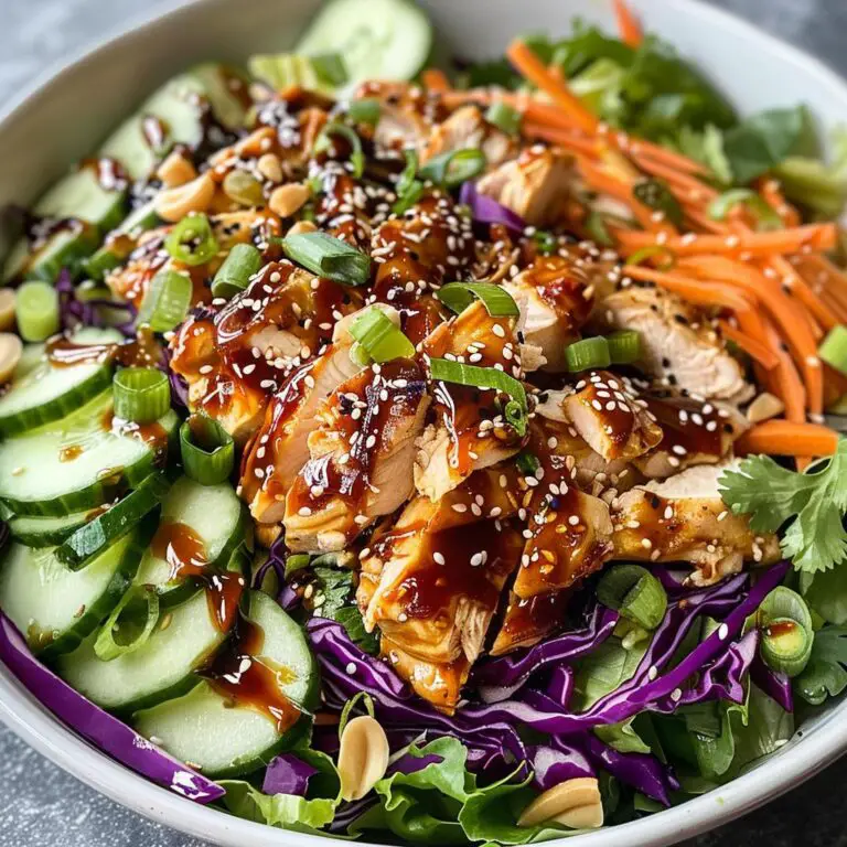 15-Minute Crunchy Asian Sesame Chicken Salad You'll Crave
