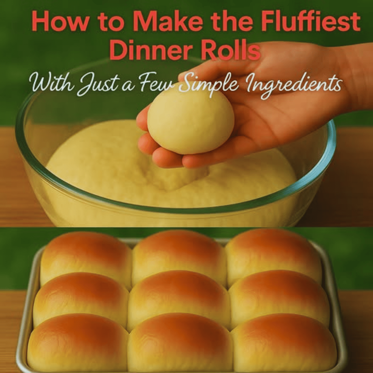 Soft and Fluffy Amish Dinner Rolls Recipe – Buttery, Light, and Homemade