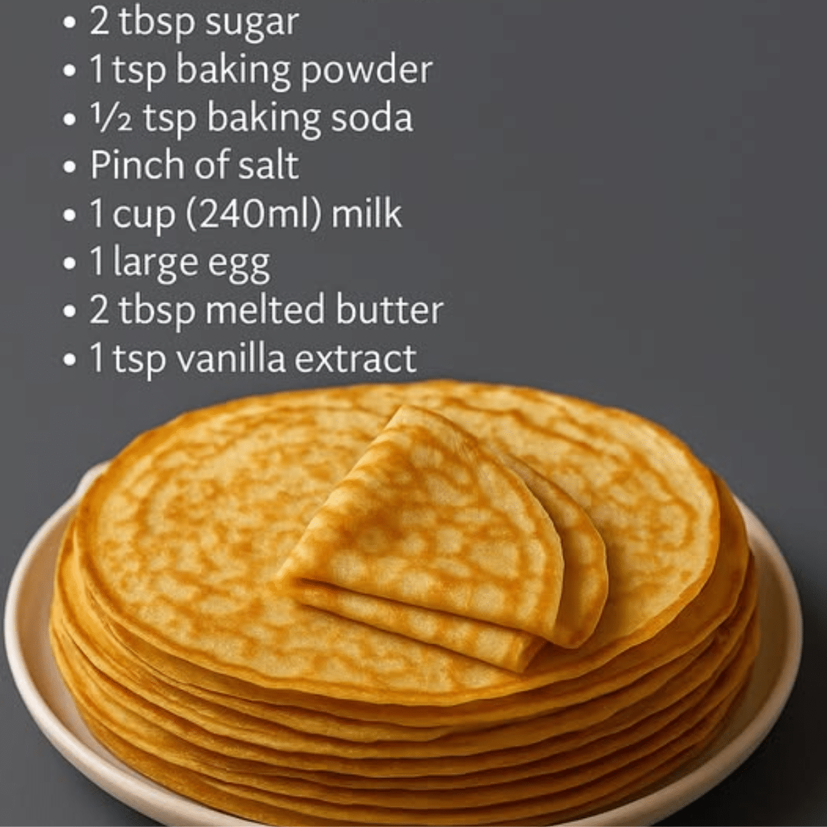 Simple & Delicious Pancakes – Soft, Fluffy, and Perfect Every Time