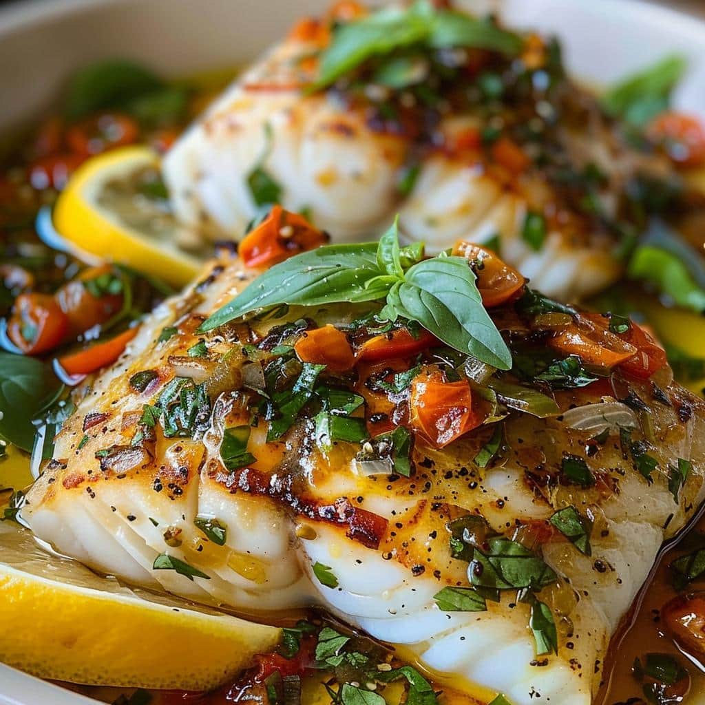 30-Minute Garlic Basil Cod Recipe You'll Crave Daily