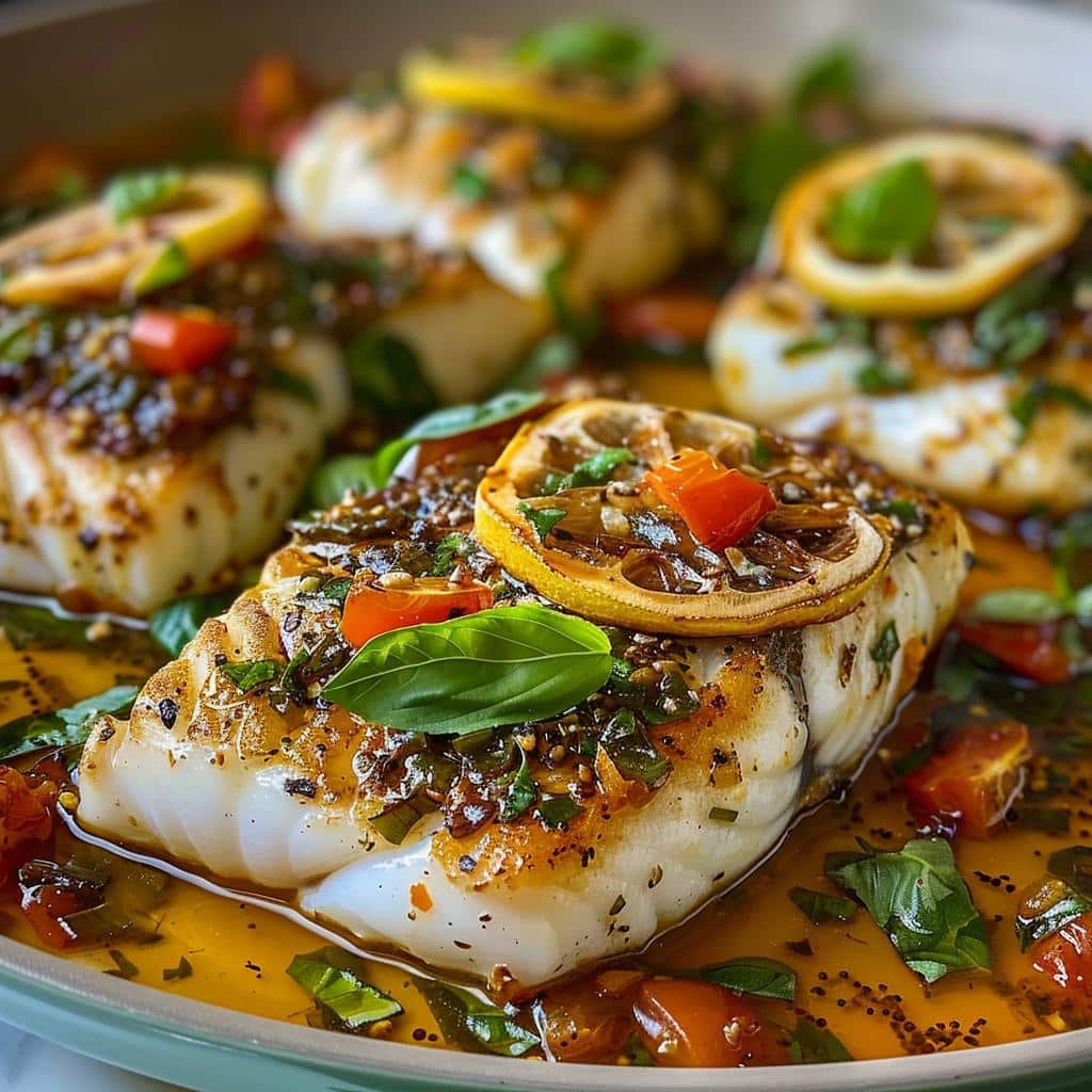 30-Minute Garlic Basil Cod Recipe You'll Crave Daily