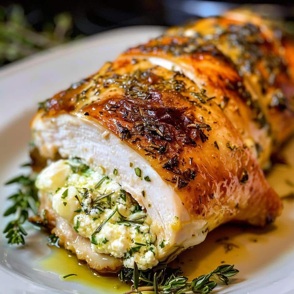 Irresistible Goat Cheese Stuffed Chicken Breast in 30 Minutes