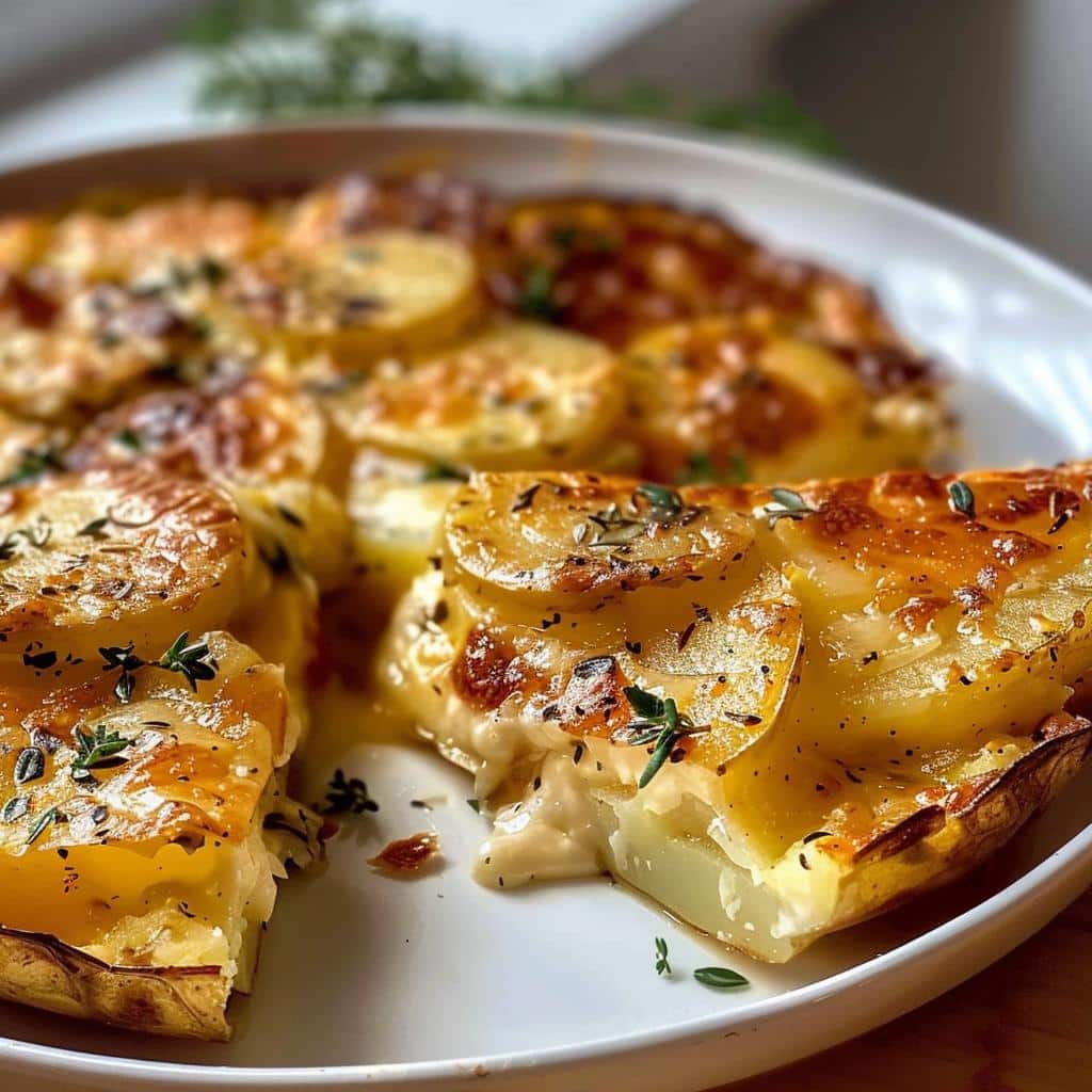 30-Minute Golden Cheese and Herb Potato Frika - Crunchy Perfection