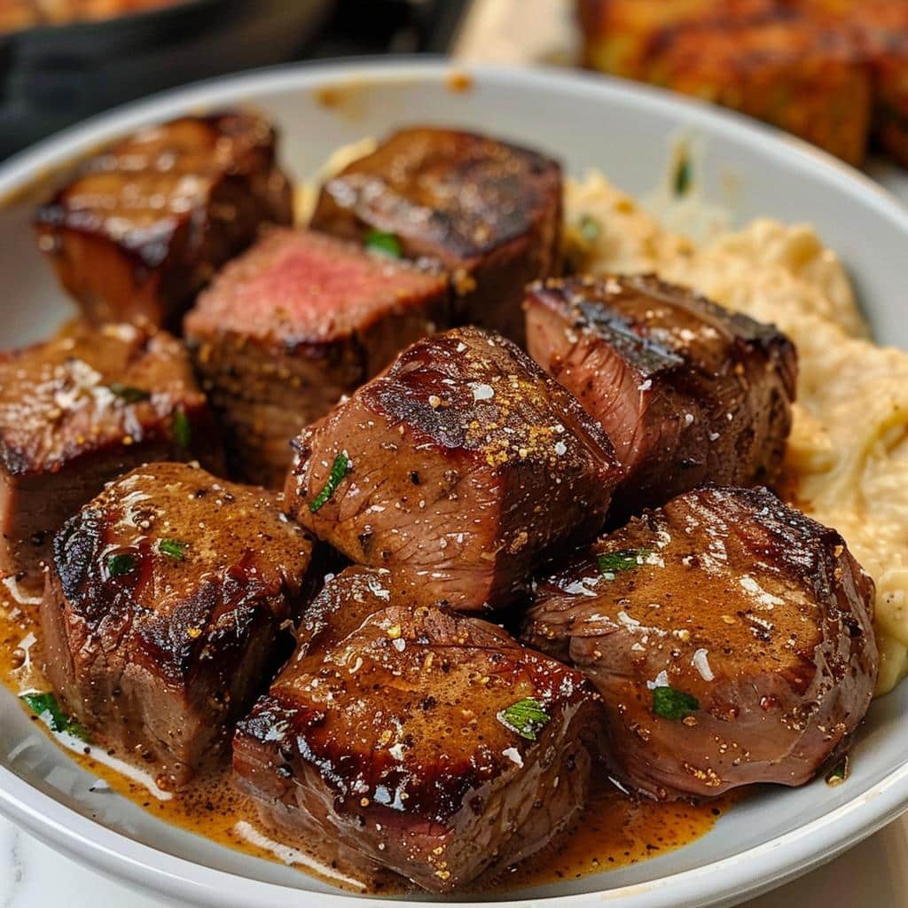 15-Minute Juicy Steak Bites That Will Blow Your Mind