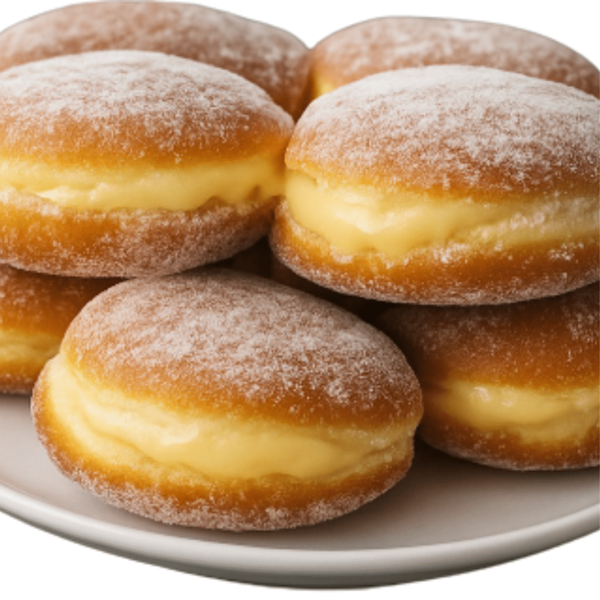 Custard Sweet Buns (Bakery Style) – Soft, Fluffy, and Filled with Cream