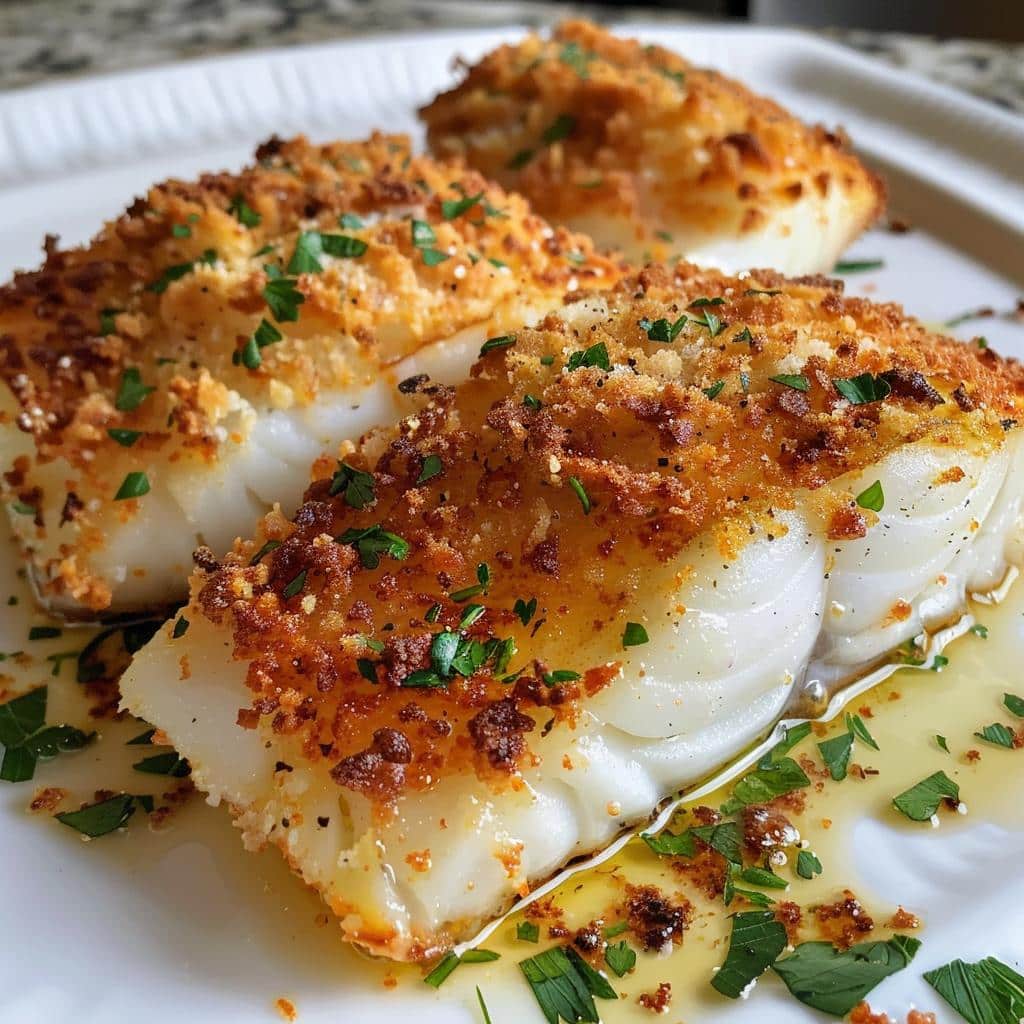 Crispy Parmesan Crusted Cod Recipe (Ready in 30 Minutes)