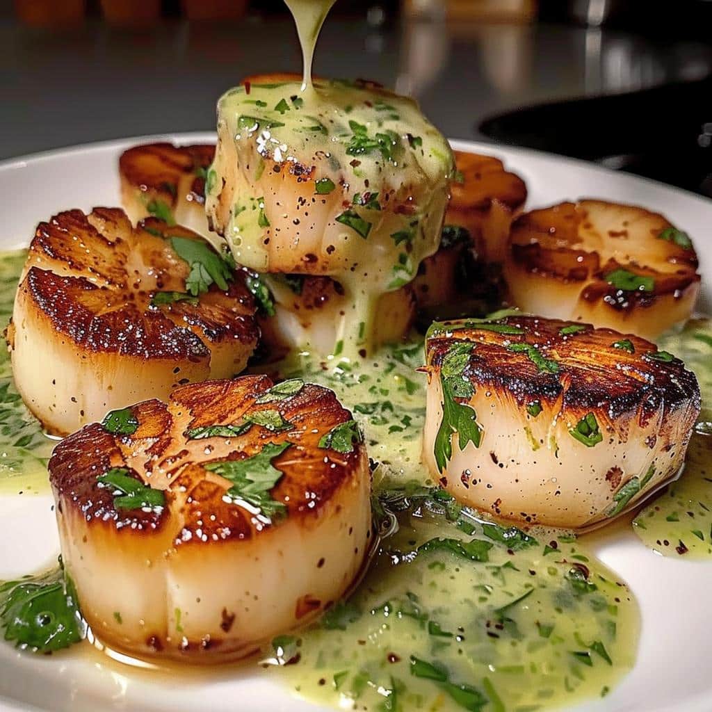 Sizzling Scallops with Zesty Lime Sauce in Just 15 Minutes