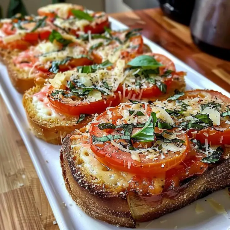 25-Minute Tomato Basil Garlic Bread That Steals the Show