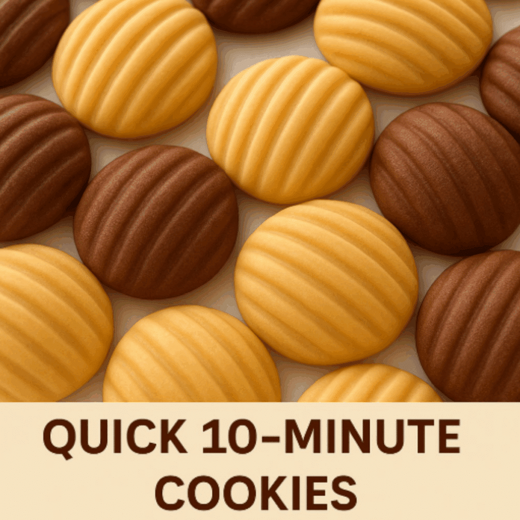 Quick 10-Minute Cookies – Soft, Simple, and Ready in a Flash