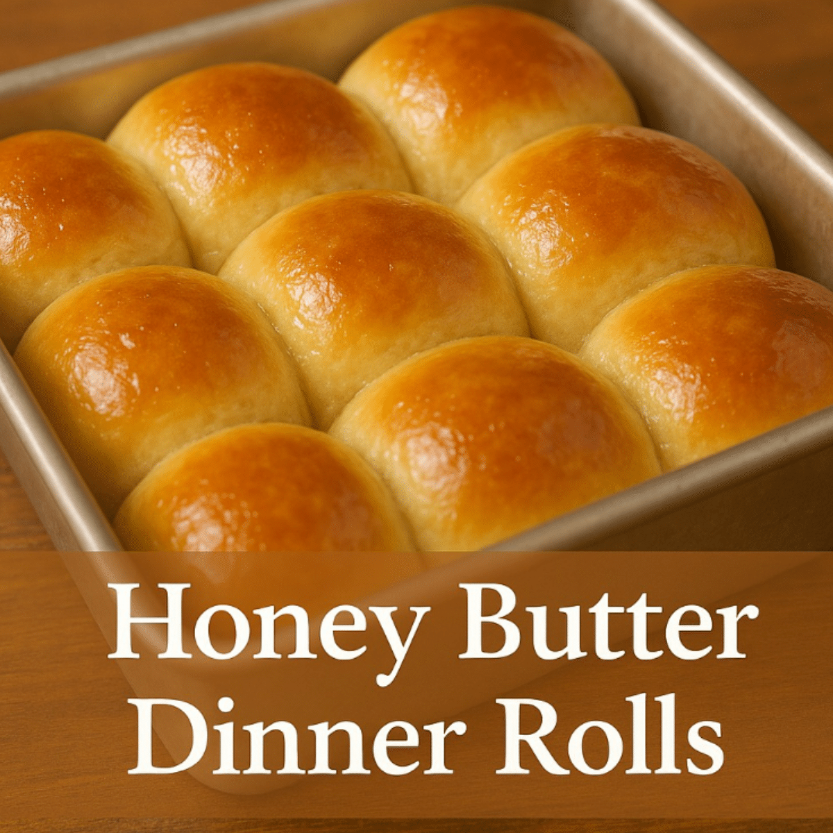Honey Butter Rolls – Soft, Golden, and Melt-in-Your-Mouth Delicious