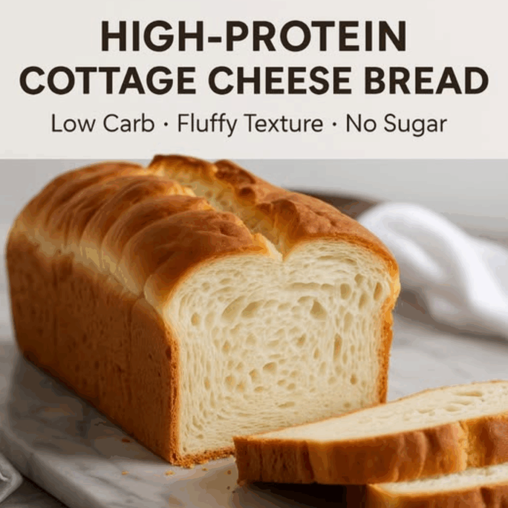 High-Protein Cottage Cheese Bread: The Ultimate Low-Carb, Fluffy ...