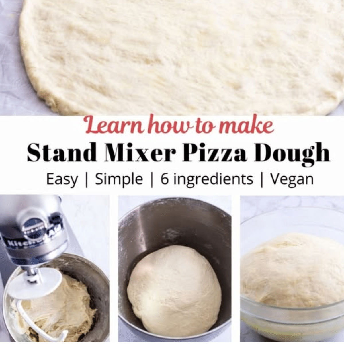 Stand Mixer Pizza Dough: Soft, Stretchy, and Perfect Every Time