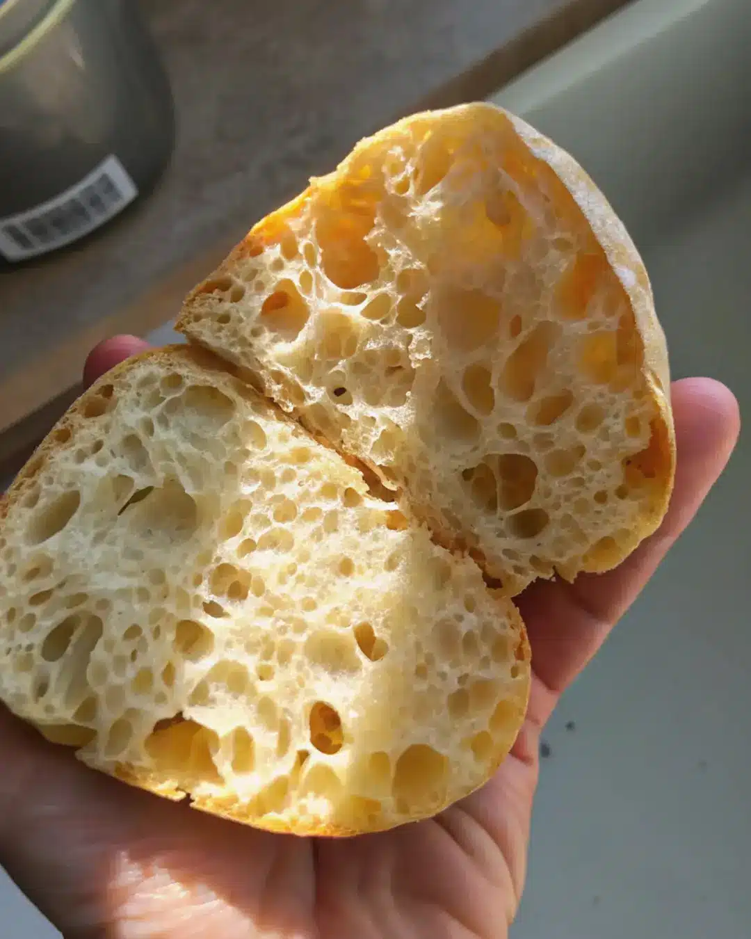 Easy Same-Day Sourdough Ciabatta With an Open, Airy Crumb