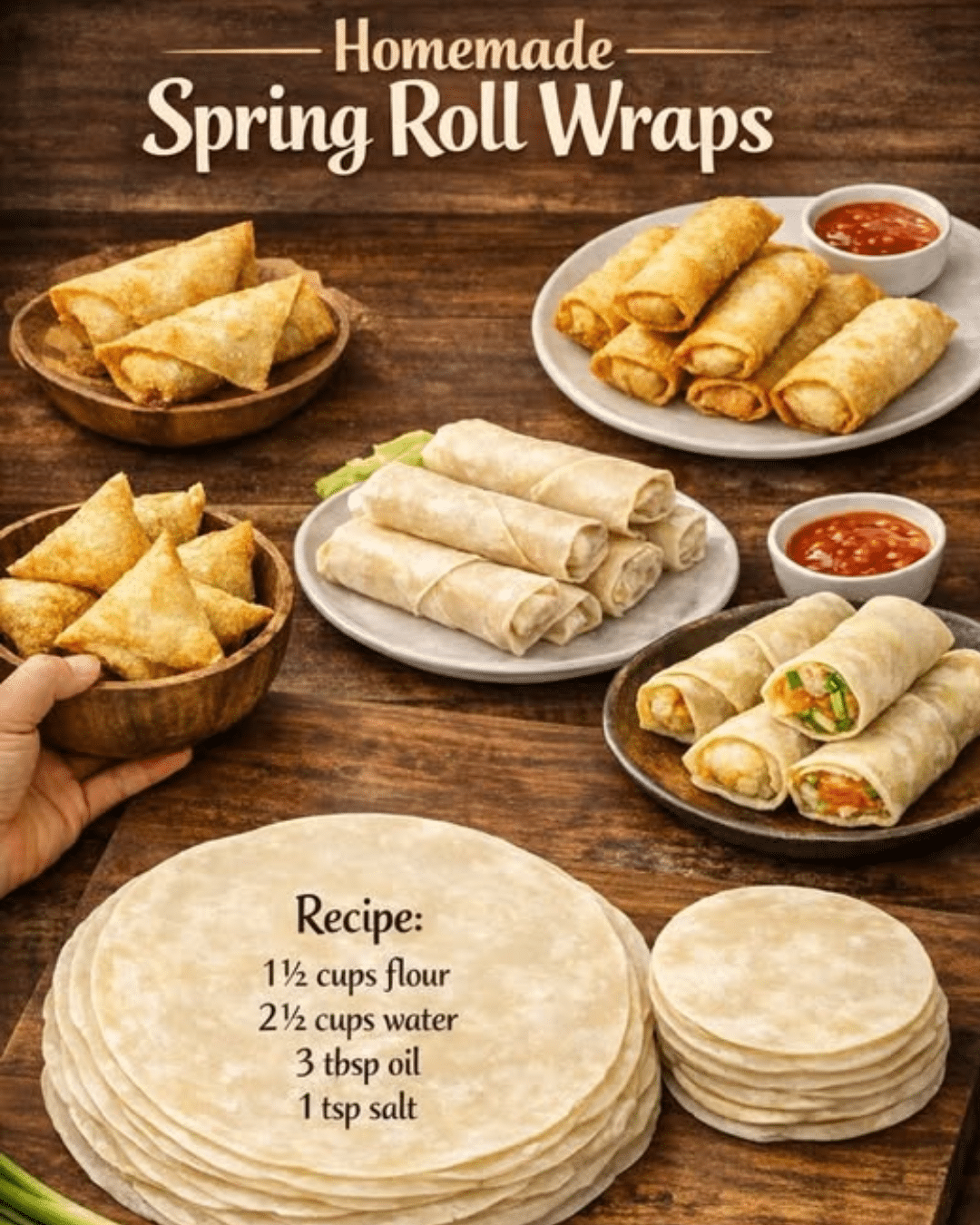 Perfect Homemade Spring Roll Wraps for Iftar Snacks