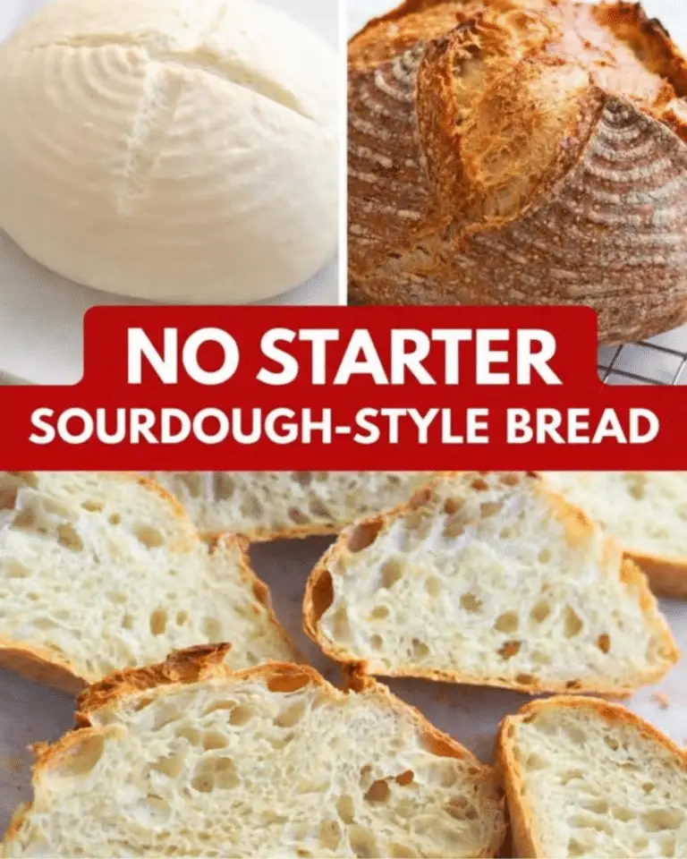 Sourdough-Style Bread (No Starter Needed)