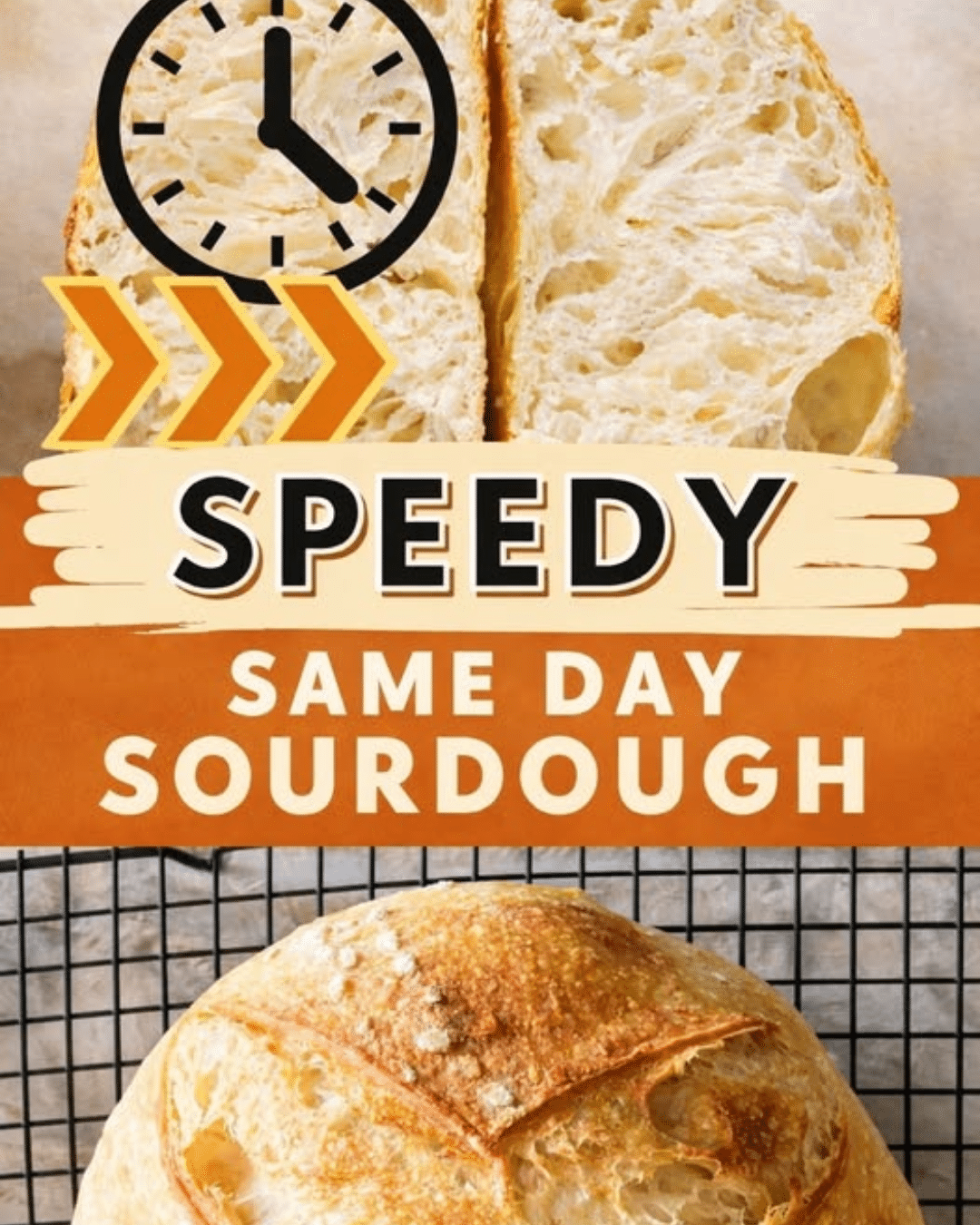 Speedy Same-Day Sourdough Bread – Easy Artisan Loaf in One Day