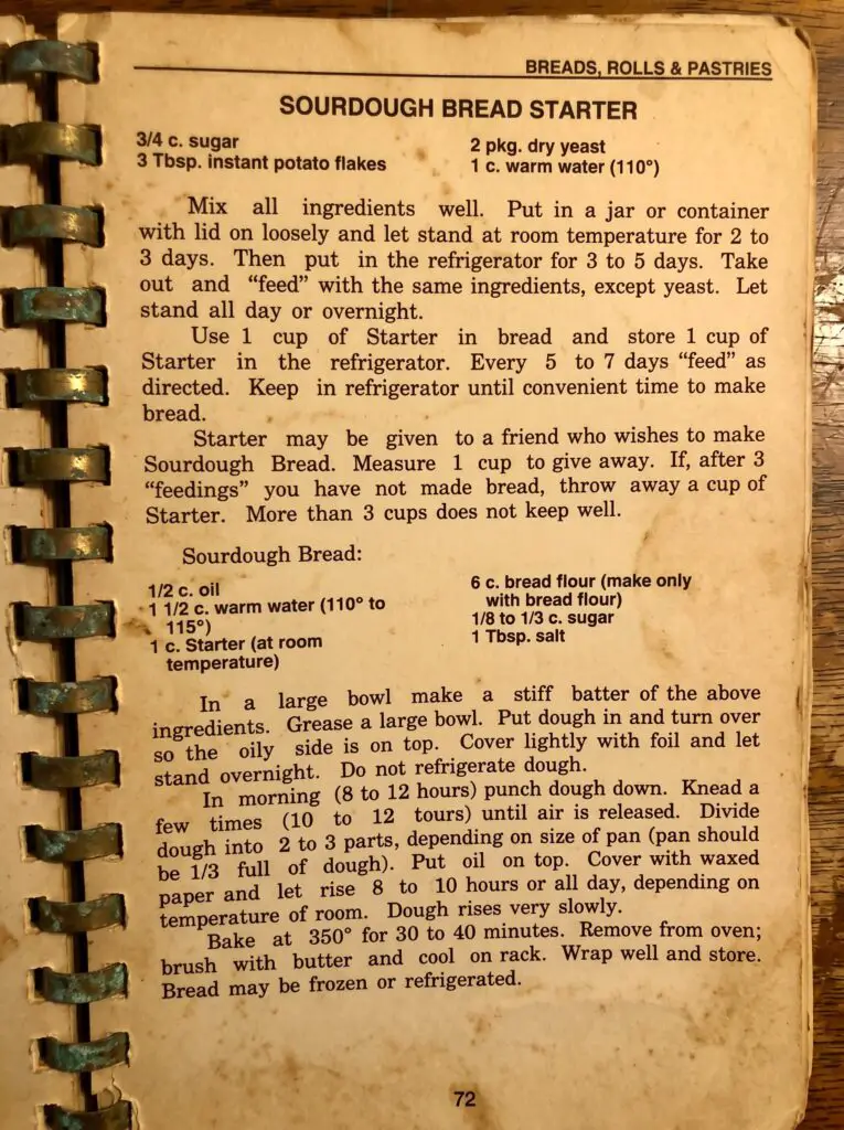 Old-Fashioned Sourdough Bread with Homemade Starter (The Community ...